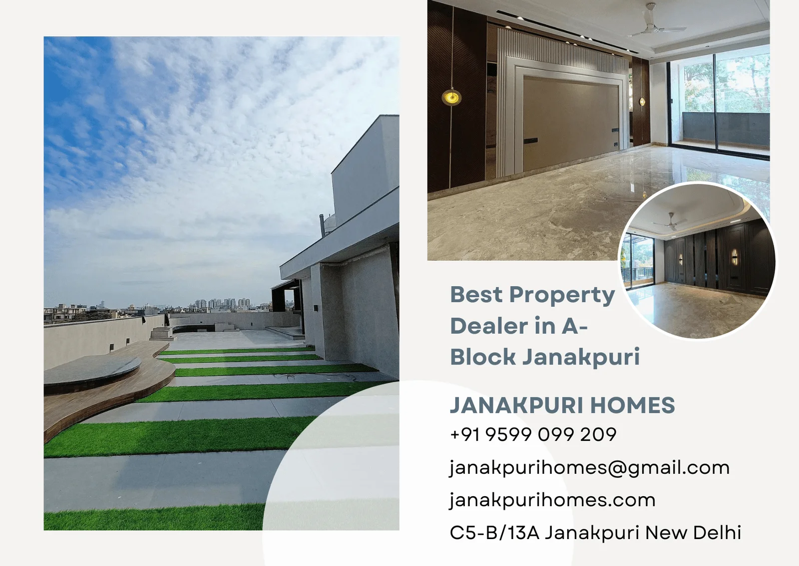 Best Property Dealer in Janakpuri - Janakpuri Homes' A1 Office ...